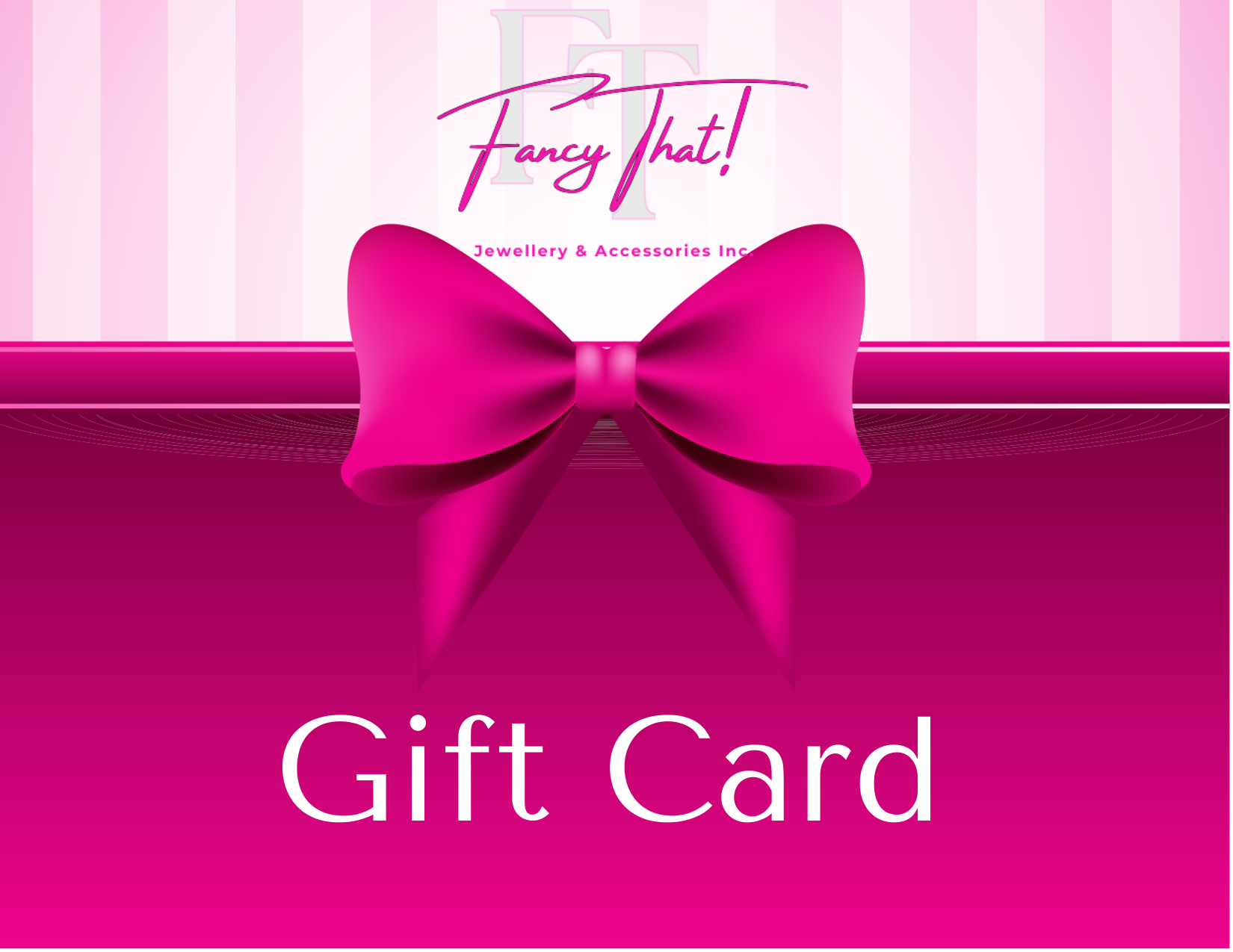 Fancy That! Gift Card – Fancy That! Jewellery & Accessories